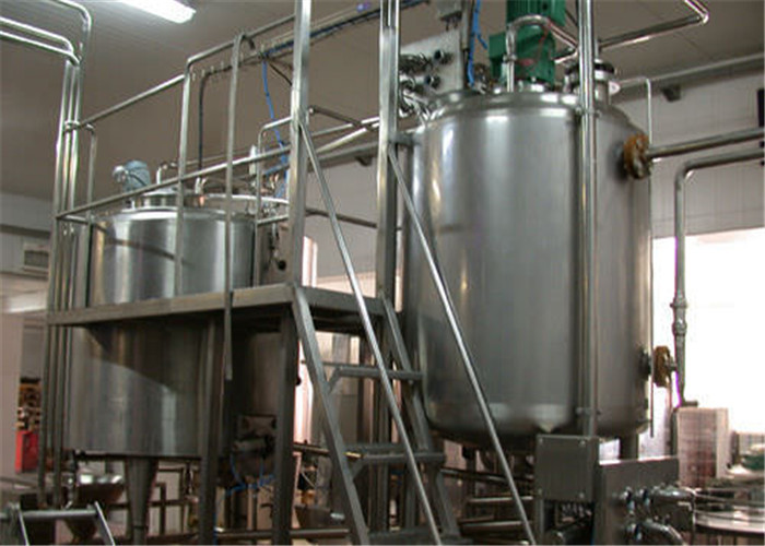 304 316 Stainless Steel Fermentation Tanks / Heated Mixing Tank ISO ...