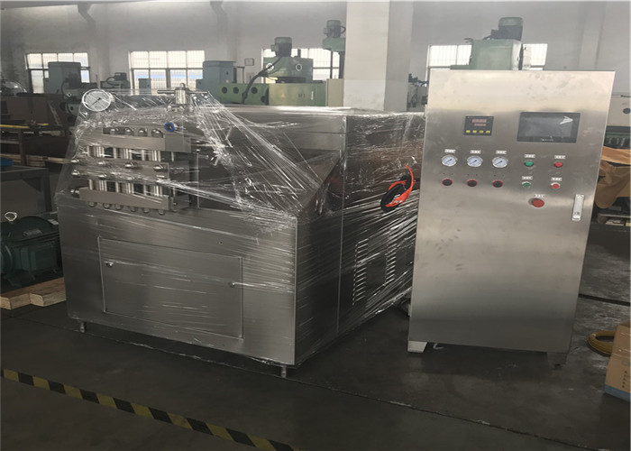 15000L Four Piston High Pressure Homogenizer For Dairy Factory CE ...