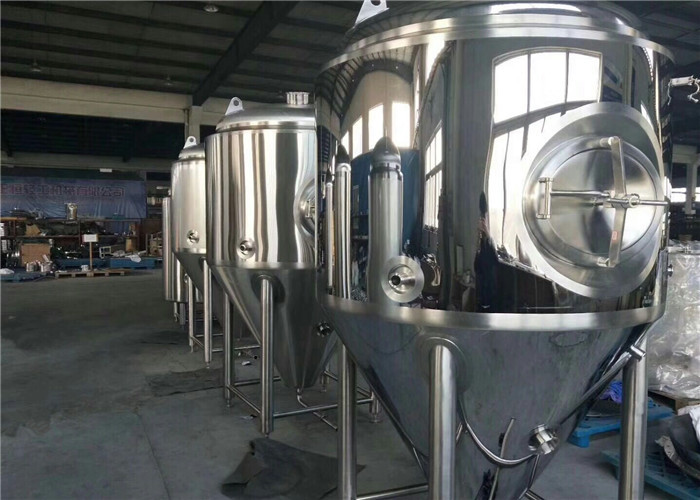 Stainless Steel Brewery Fermentation Tanks 1000l - 6000L Capacity OEM ...