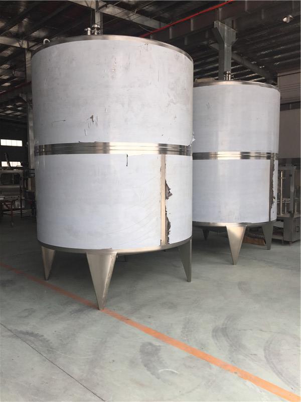 316 Stainless Steel Fermentation Vessel 6000L For Milk Production Line