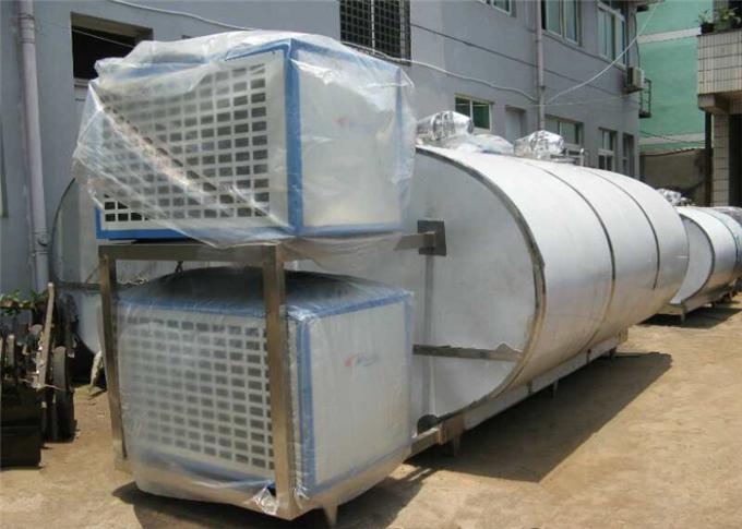 Food Grade Stainless Steel Tanks , Milk Yogurt Juice Storage Tanks With ...