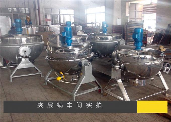 Oil Jacketed Cooking Pots Large Electric Cooking Pot For Food Industry
