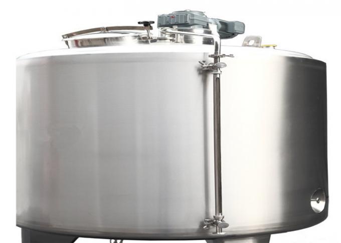 High Shear Flavored Milk Mixing Tank 1000L Juice Storage Tanks With ...